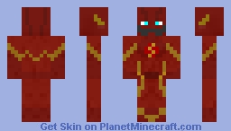 Titanium Boy as The Flash Minecraft Skin