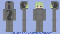 male grey thing Minecraft Skin