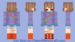 cнåяå Dяêêmuяя ~ Inktale Frisk Minecraft Skin