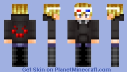 Cute Spider Hoodie Senpai Boy Minecraft Skin