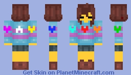 Frisk Minecraft Skin