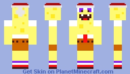 Spongebob - It's A Spongebob Christmas Minecraft Skin