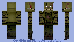 Springtrap (V4) [FNaF] Minecraft Skin