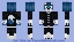 Wolf In Black Minecraft Skin
