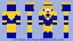 Booster Gold (Michael) (Dc) Minecraft Skin