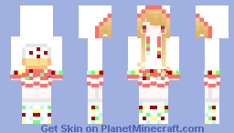 Dessert girl - Cake Minecraft Skin