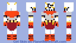 GzTale Papyrus Minecraft Skin