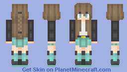 School Girl Minecraft Skin