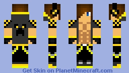 Gold digger Minecraft Skin
