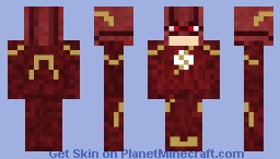 Barry allen suit Minecraft Skin