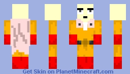 Saitama - One Punch Man Minecraft Skin