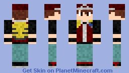 Red (Pokemon) Minecraft Skin