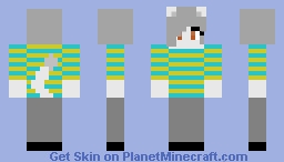 Temmie (Undertale) Minecraft Skin