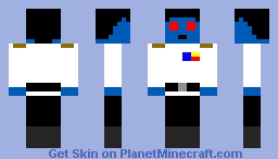 Grand Admiral Thrawn Minecraft Skin