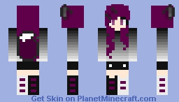 Emo Wolf Minecraft Skin
