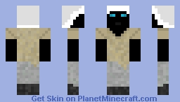 Shadow Human III, Dark Arcanist Minecraft Skin