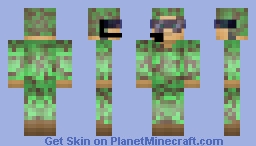 Army soldier Minecraft Skin