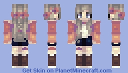 Sunsets + Name Change Minecraft Skin