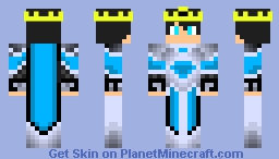 Blue Prince Minecraft Skin
