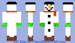 MC_Snowman Minecraft Skin