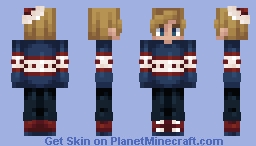 Holiday Hoopla Minecraft Skin