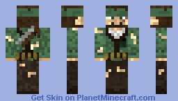 guy with a gun Minecraft Skin