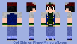 Ash Ketchum (Original / Animated Player) Minecraft Skin