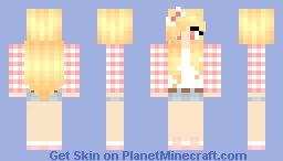 Without the costume Minecraft Skin