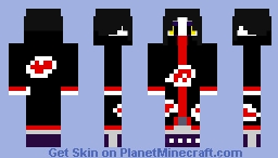 Orochimaru Akatsuki Version Minecraft Skin