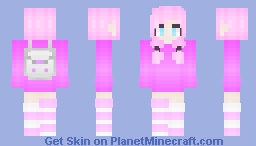 Bubble Gum Minecraft Skin