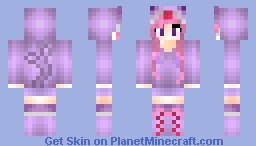 Espeon Girl Minecraft Skin