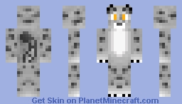Snow Leopard Minecraft Skin