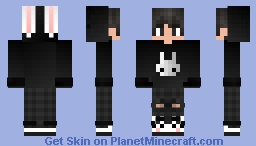 Bunny Boy~🖤 Minecraft Skin