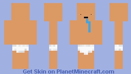 Drooling Baby Minecraft Skin