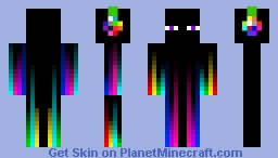 Rainbowman Minecraft Skin