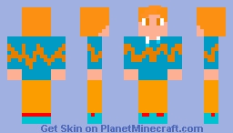 orange Minecraft Skin