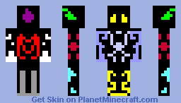 Elemental Sad Minecraft Skin