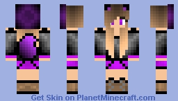 Violet Minecraft Skin