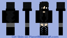 Emo Girl Minecraft Skin