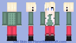 back 'w' Minecraft Skin