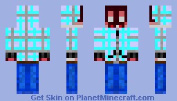 red skull Minecraft Skin