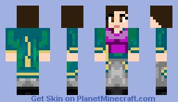A Lady Minecraft Skin