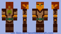 Feir'Dal Wood Elf (Everquest) Minecraft Skin