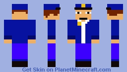 Security Guard Minecraft Skin