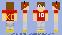 tyreek fan Minecraft Skin