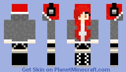 red girl Minecraft Skin