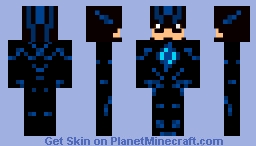 Blue flash cw (custom) Minecraft Skin