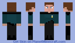 Science officer TNG Minecraft Skin