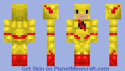 Reverse Flash Minecraft Skin