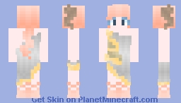 Bricked Sunset Minecraft Banner